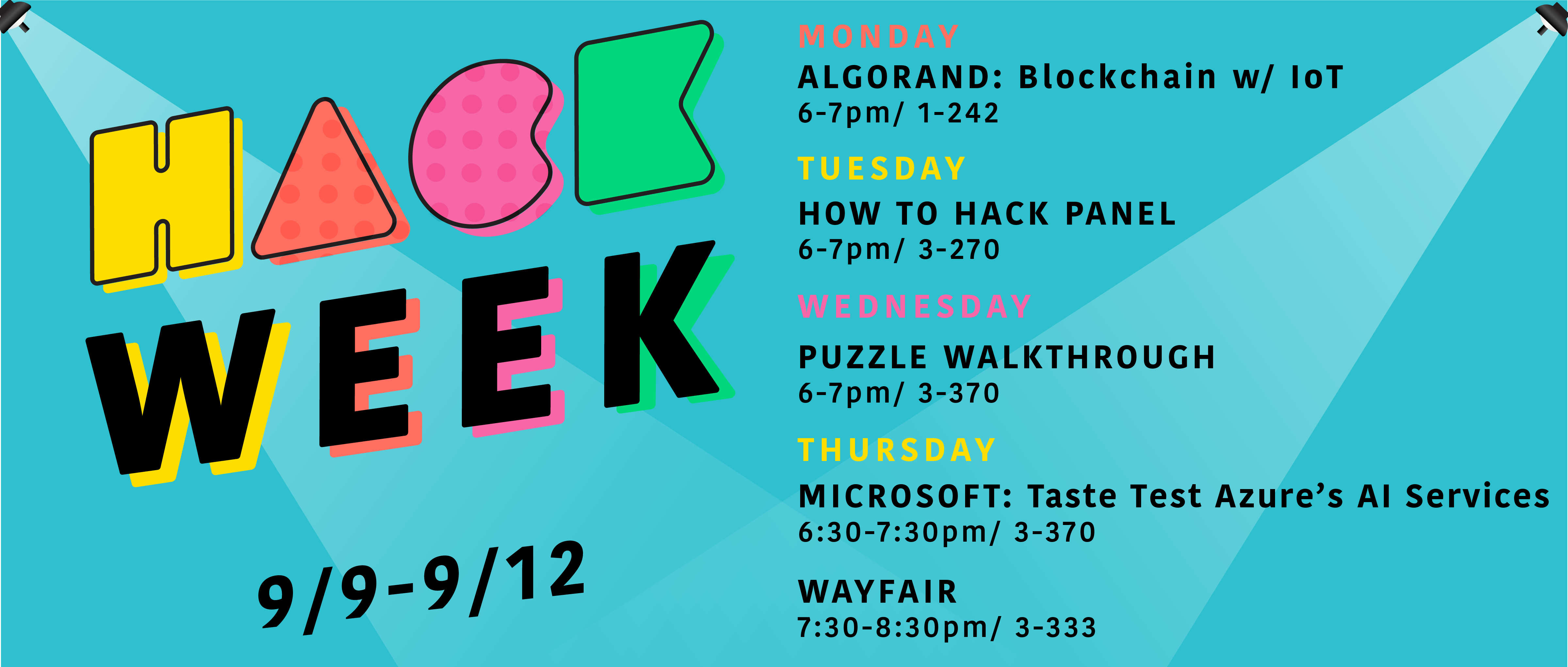 Hackmit Hackweek 2018